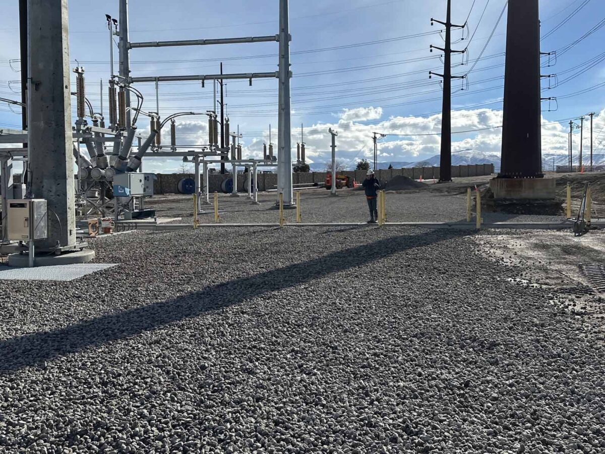 Oquirrh to Terminal 345kV Substation - Grade Tech