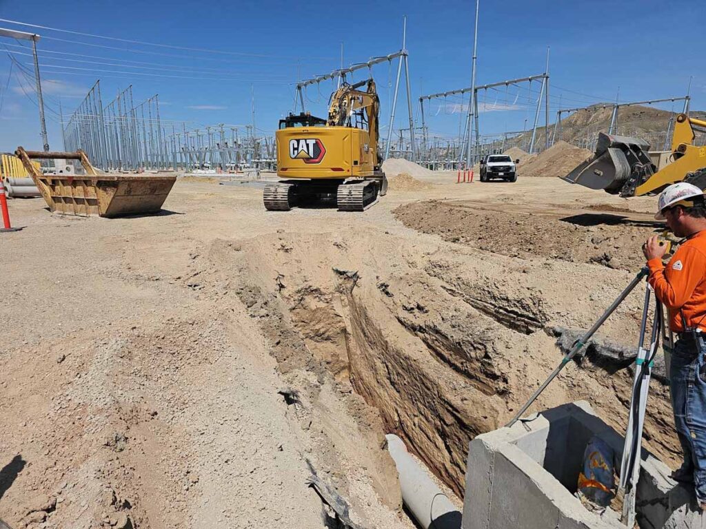 Aeolus Substation Expansion - Grade Tech