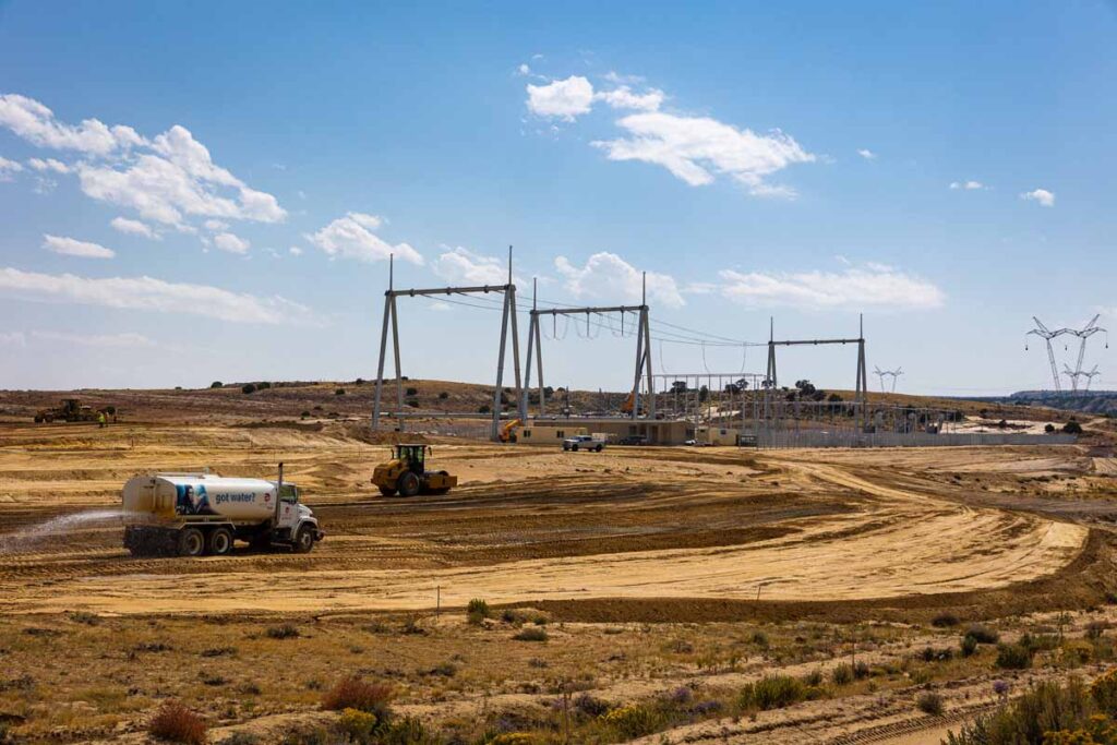 Coyote and Little Snake Substations - Grade Tech