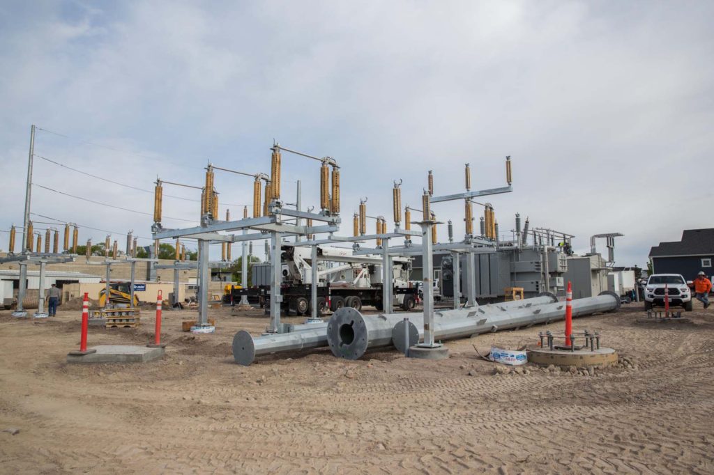 Draper Substation in Draper, UT - Grade Tech Power Services