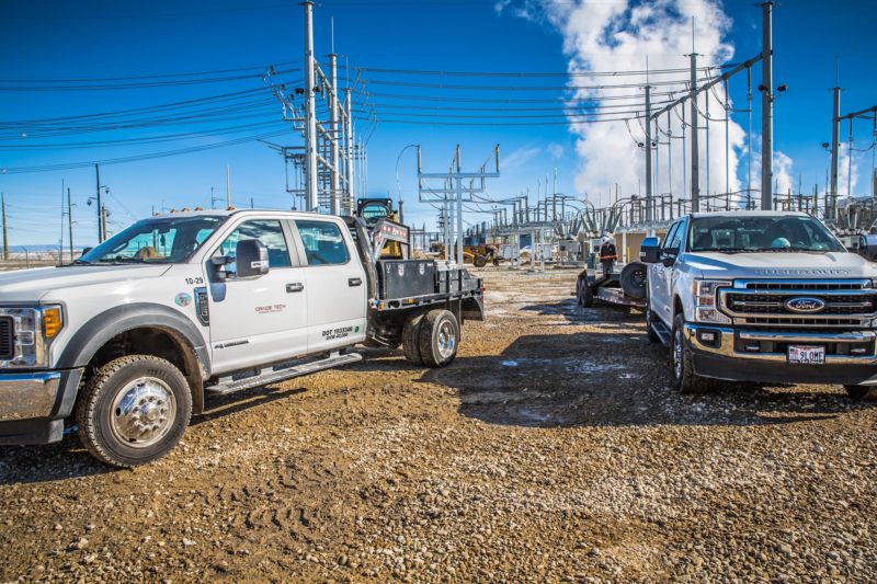 Hunter Solar Project at Emery Substation in Castle Dale, Utah