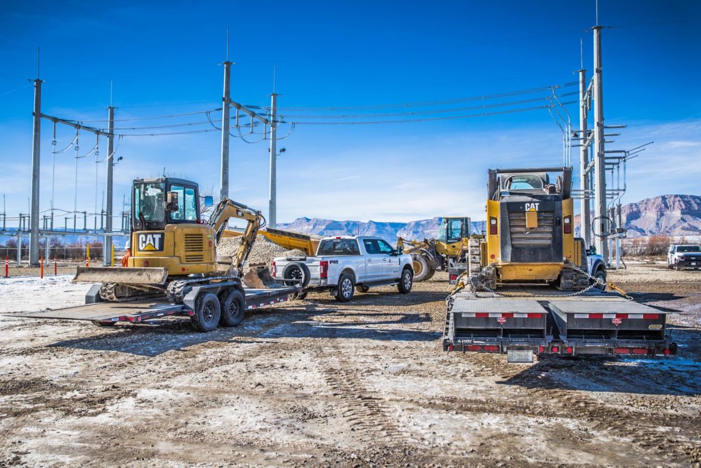 Hunter Solar Project at Emery Substation in Castle Dale, Utah