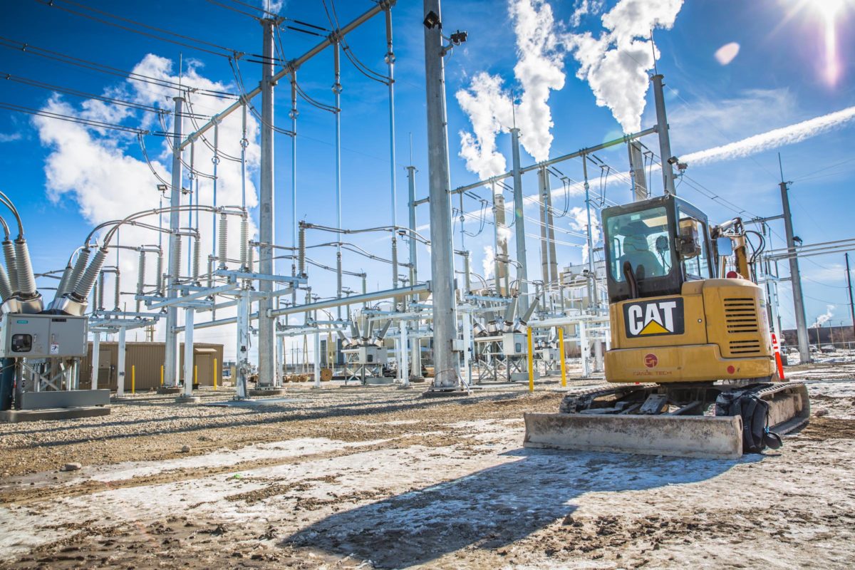 Hunter Solar Project at Emery Substation in Castle Dale, Utah