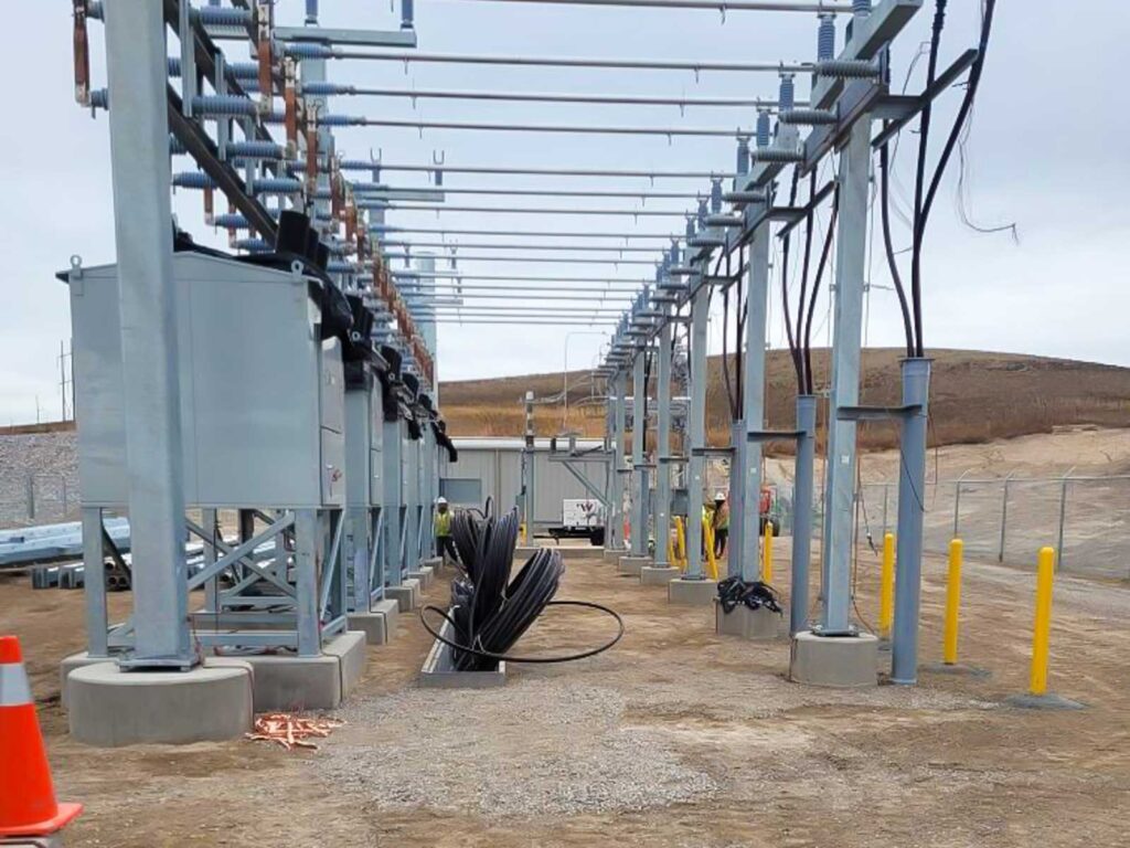 Basalt Substation in Shelley, ID - Grade Tech