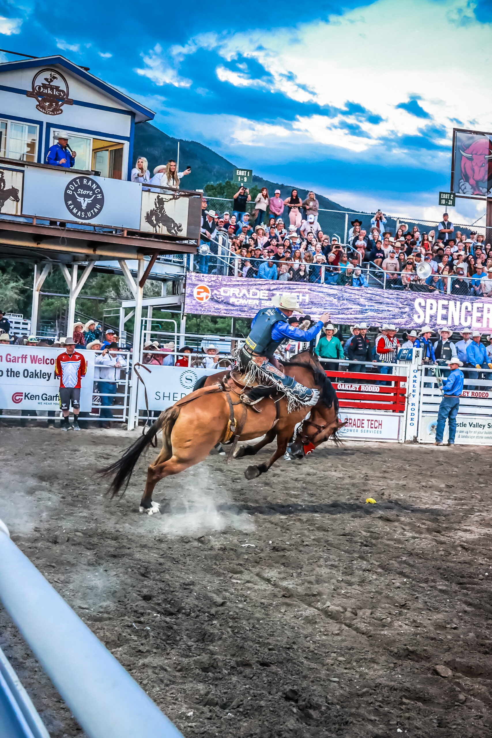 Riding High at the Oakley Rodeo - Grade Tech